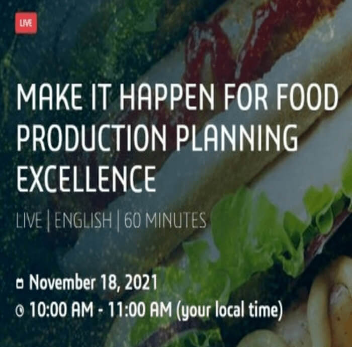 Food Production Planning Excellence | The Logic Factory