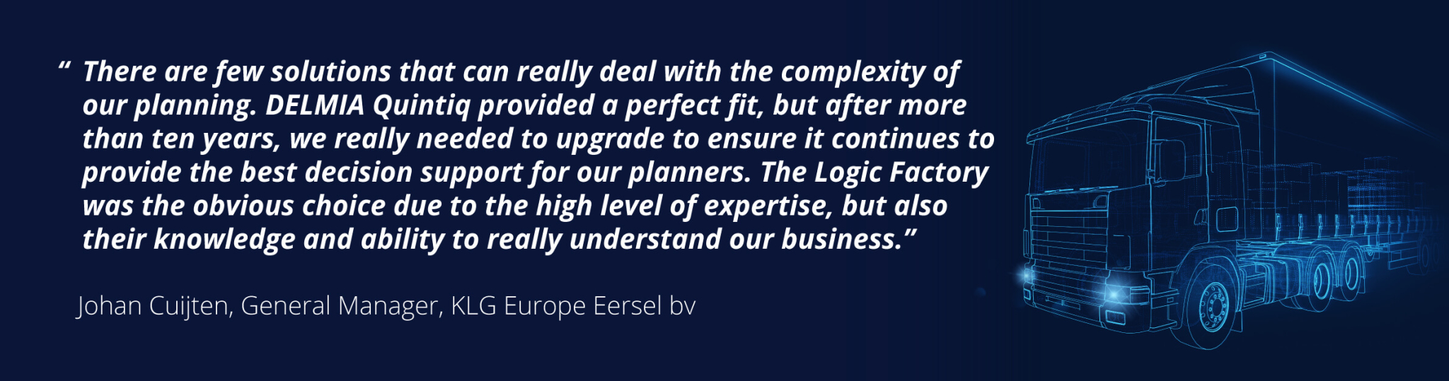 Why Upgrade Your DELMIA Quintiq Solution? - Resource Center - The Logic ...